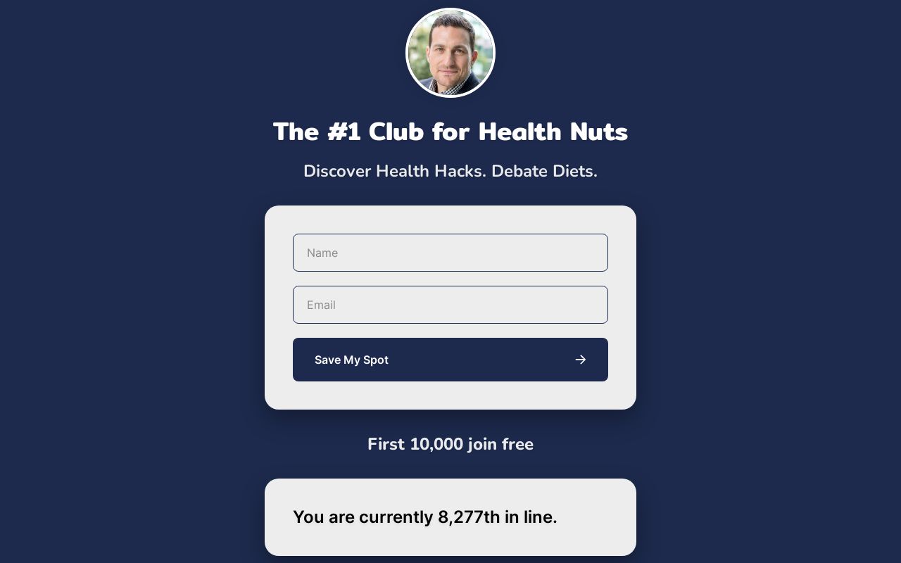 The #1 Club for Health Nuts